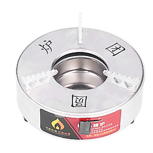 Camping Stove - Stainless Steel Portable Stove, Alcohol Stove Burner Stainless Steel Portable Alcohol Stove for Camping Hiking Picnic