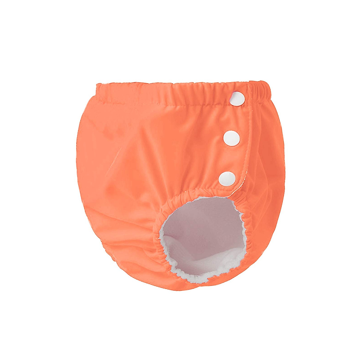 Century Star Baby Reusable Swim Diaper Pool Swimming Diapers for Toddler Boys Girls Washable Swimming Pants B Orange & Pink 12-18 Months