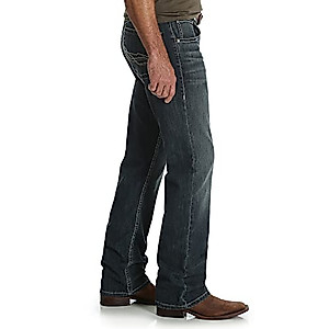 Wrangler mens 20x No. 42 Vintage Boot Cut Jeans, Glasgow, 36W x 30L US