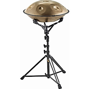 Meinl Sonic Energy Handpan Stand, Standard Size — Safely and Securely Holds Your Instrument at a Comfortable Level — NOT Made in China — Height and Angle Adjustable, 2-Year Warranty (HPS)