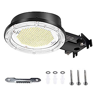 SERWING LED Barn Light 120W - Dusk to Dawn LED Outdoor Lighting, Super Bright 16,800LM Security Yard Light (1200W Incandescent Equiv.) 5000K Daylight IP65 Waterproof for Outdoor Street Area Lighting