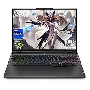 Lenovo Legion Pro 5i Gaming Laptop 2023 Newest, 16" WQXGA 240Hz Display, Intel Core i9-13900HX Processor, NVIDIA GeForce RTX 4070, 32GB DDR5 RAM, 1TB SSD, Backlit Keyboard, Wifi6, Windows 11 Home