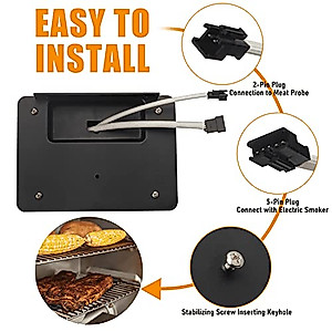Replacement 9907100008 Part for Masterbuilt Electric Smoker Control Panel, Masterbuilt Electric Smoker Replacement Parts Digital Control Board Compatible with 20070511 20071914 20071814