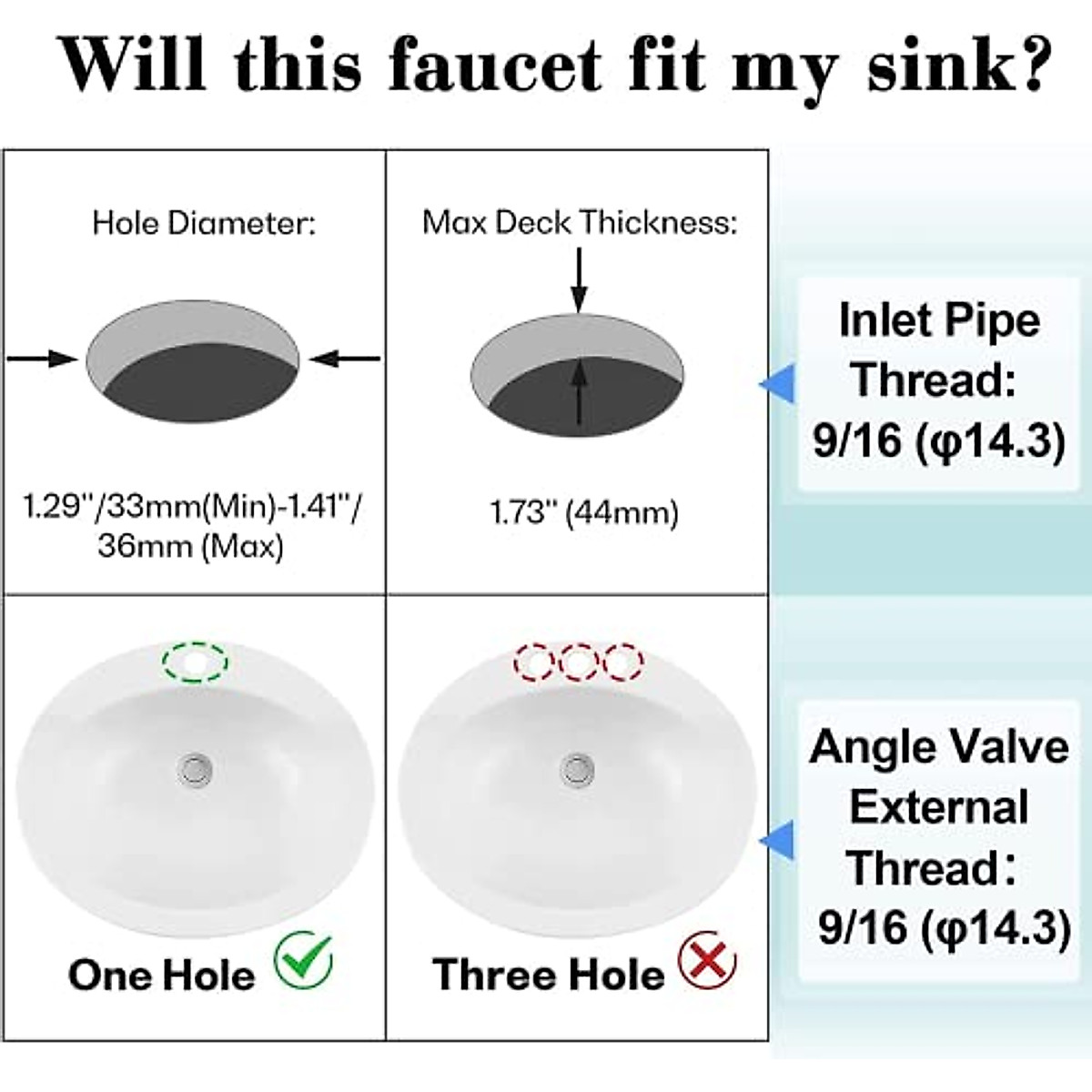 Bathroom Faucet, WaterSong Waterfall Bathroom Sink Faucet, 360° Rotatable Head, Single Handle Bathroom Faucet Cold/Hot, Faucets for 1 Hole Sink, Bath RV Vanity Sink Faucet, 100% Lead-Free