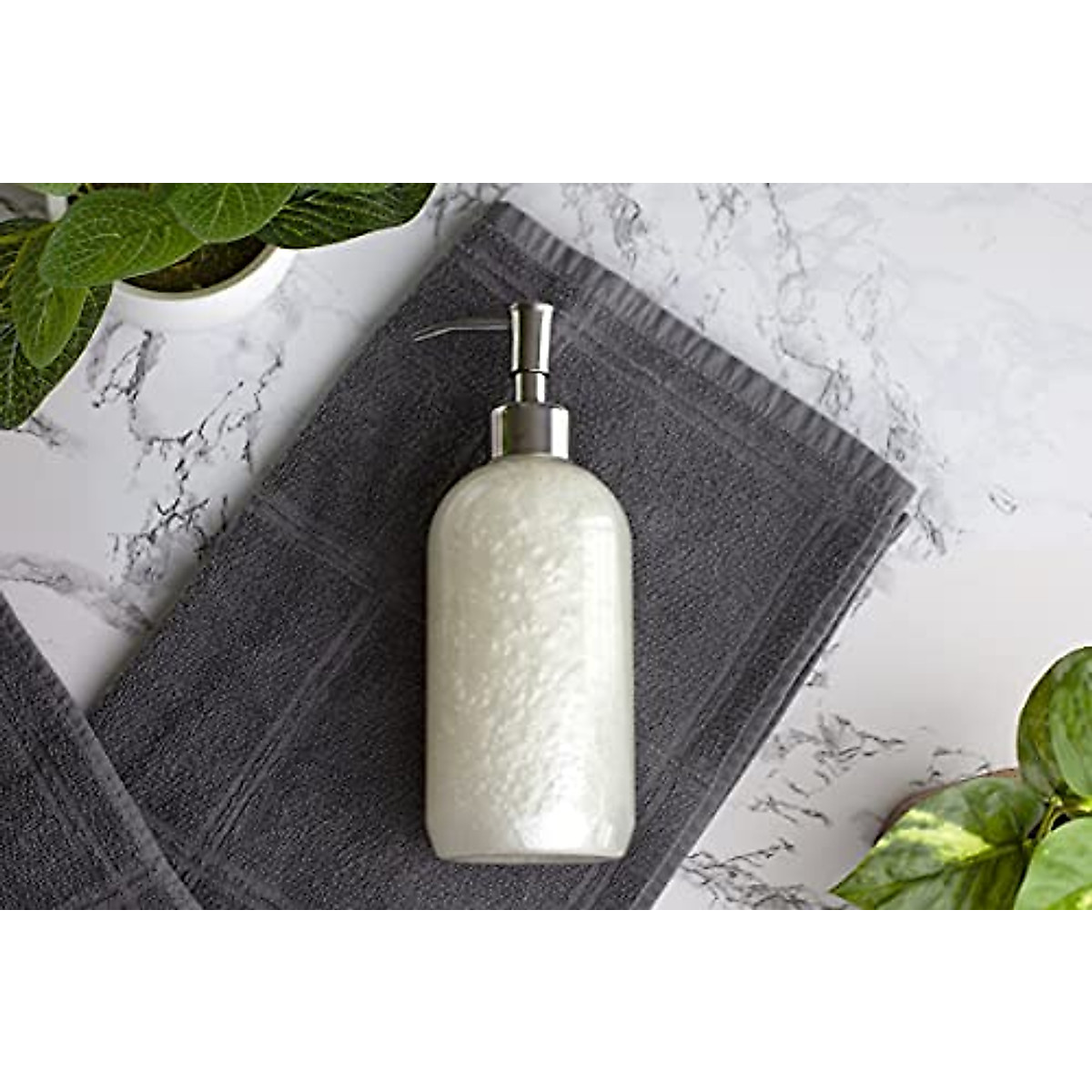 Antibacterial Finesilk White Pearlized Lotion Liquid Hand Soap: Bulk Refill Jug. PH Balanced Ultra-Strength. Made In USA (Finesilk, Gallon)