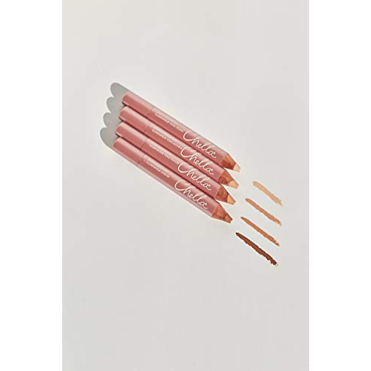 Chella Highlighter Makeup Pencil - Vegan, Cruelty Free, Paraben Free, Gluten Free - Use as a Highlighter, Concealer and Under Eye Liner (Light Matte)