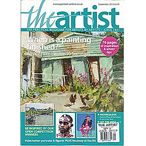 THE ARTIST, SEPTEMBER, 2016 (THE PRACTICAL MAGAZINE FOR ARTIST BY ARTIST SINCE