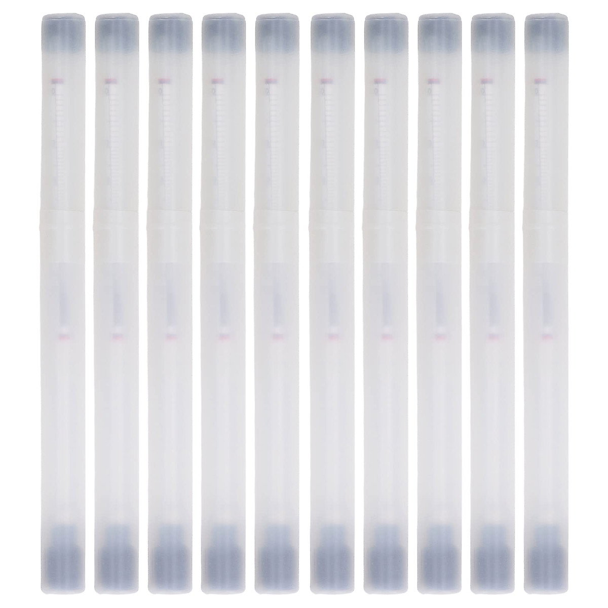 YYQTGG Wine Meter, Strictly Tested 10 Pcs Alcohol Hydrometer Easy To Observe Temperature Resistance for Laboratory Homebrewed Beer, Wine, Mead, Cider Monitor and Test Your Homebrew