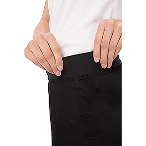 Chef Works Women's Lightweight Slim Chef Pants, Black, Large