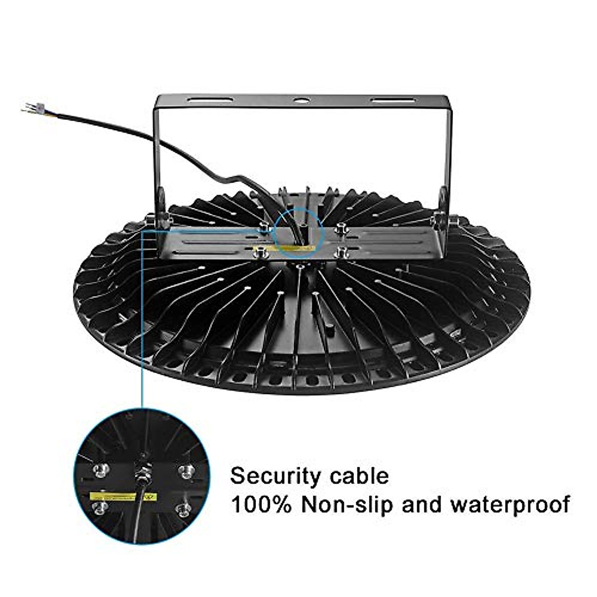 Donzake 50W UFO LED High Bay Light lamp Factory Warehouse Industrial Lighting 10000 Lumen 6000-6500K IP65 Warehouse LED Lights- Commercial Bay Lighting for Garage Factory Workshop Gym (50W 1pcs)