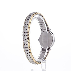 Timex Women's T21854 Pleasant Street Two-Tone Stainless Steel Expansion Band Watch