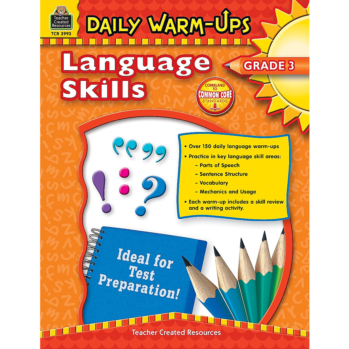 Daily Warm-Ups: Language Skills Grade 3: Language Skills Grade 3
