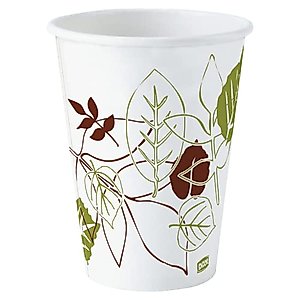 Dixie 12 oz. Paper Hot Coffee Cup by GP PRO (Georgia-Pacific), Pathways, 2342WS, 500 Count (25 Cups Per Sleeve, 20 Sleeves Per Case), Whimsy