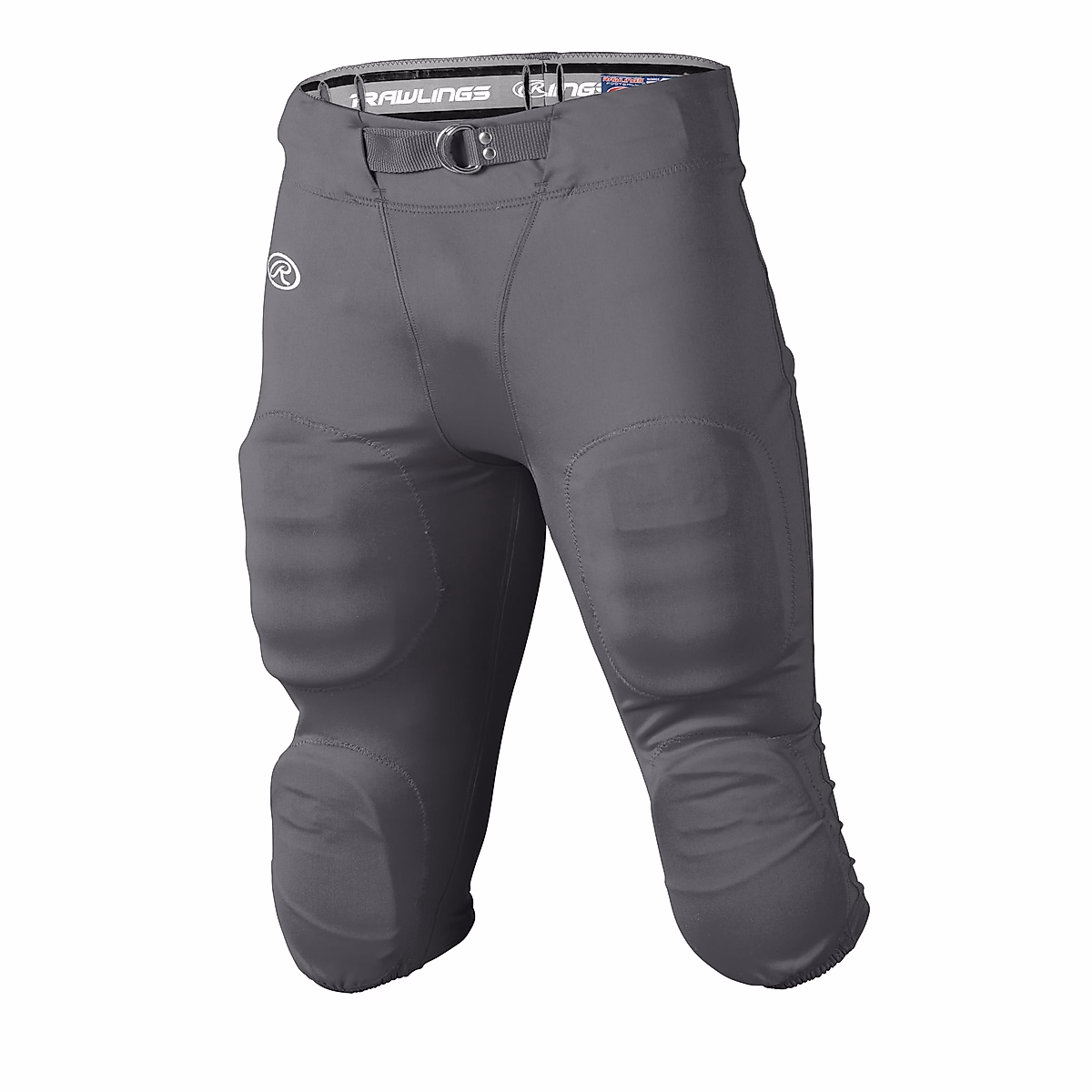 Miken Rawlings | FP147 High Performance Football Pants | Practice/Game Use | Youth Sizes | Multiple Colors, Graphite, X-Small