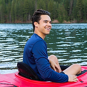 Vapor Apparel Men's Outdoor UPF 50+ Long Sleeve T-Shirt, UV Sun Protection for Fishing, Running, Hiking, XL, Navy