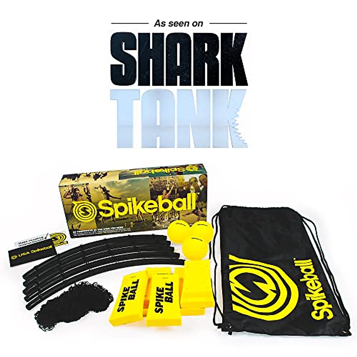 Spikeball Standard 3 Ball Kit - Game for The Backyard, Beach, Park, Indoors