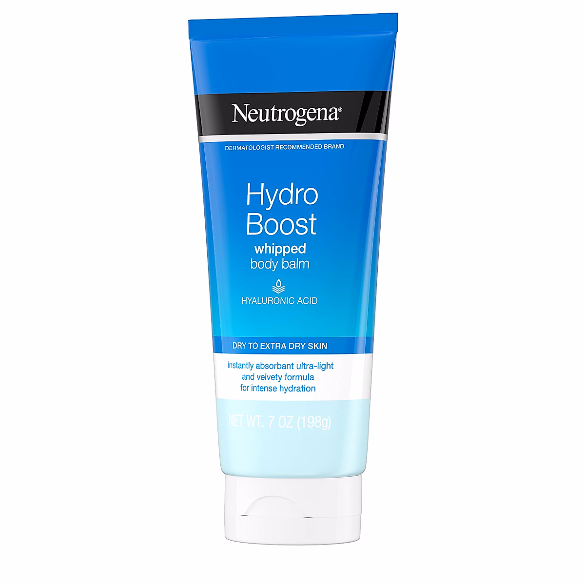 Neutrogena Hydro Boost Whipped Body Balm with Hydrating Hyaluronic Acid for Dry to Extra Dry Skin, Lightweight & Non-Greasy Daily Moisturizing Balm, 7 oz 1 ea (Pack of 3)