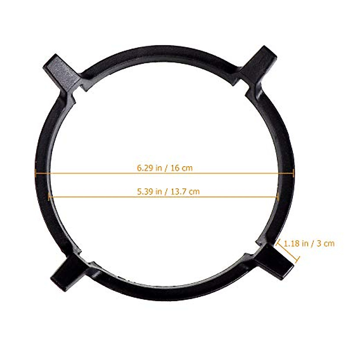 Universal Gas Stove Support, Stove Pan Stand,Gas Stove Rack,1pc Gas Stove Racks Pot Brackets Milk Pot Racks Kitchen Gas Stove Gadgets