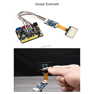 1.51inch 128×64 Transparent OLED Light Blue Color Display Module SPI/I2C Interfaces for Raspberry Pi 4 3 / STM32 etc @XYGStudy