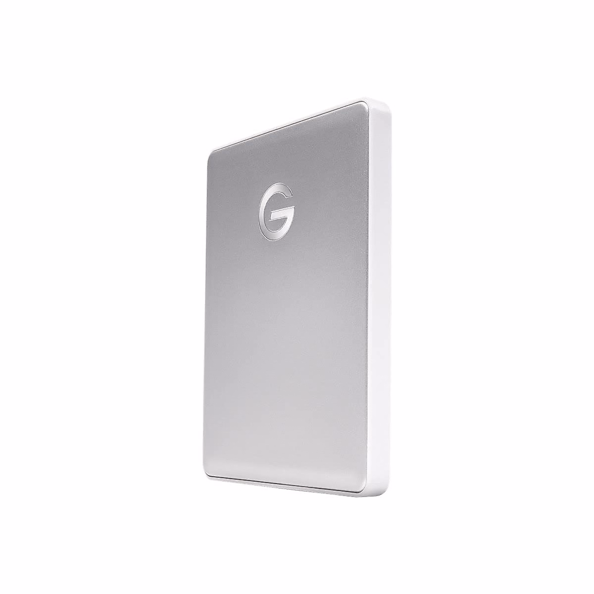 G-Technology 2TB G-DRIVE Mobile USB-C (USB 3.1) Portable External Hard Drive, Silver - 0G10339
