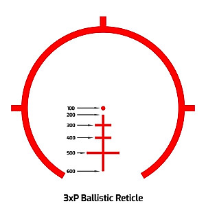 AT3 Tactical™ 3xP Scope - 3X Prism Scope with Illuminated BDC Reticle