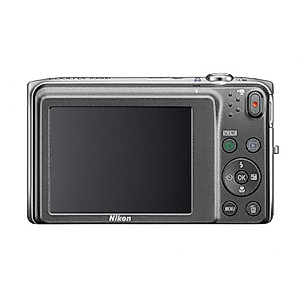 Nikon COOLPIX S3500 20.1 MP Digital Camera with 7x Zoom (Silver) (OLD MODEL)