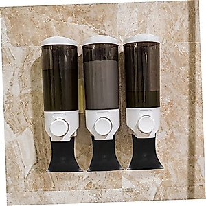 Zerodeko 2pcs Water Tray Hand Soap Dispenser Wall Mount Floor and Wall Protector Dispenser Automatic Soap Dispenser Wall Mount Soap Dispenser Drip Foaming Plastic Household Products Major