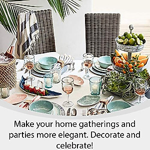 BELMAKS Tiered Tray 3 Tiered Stand Three Tear Serving Tray Farmhouse Cupcake Stand Cupcake Stand Galvanized Metal Tier Tray Three Tier Tray Farmhouse Galvanized Tiered Serving Stand Three Tier Tray