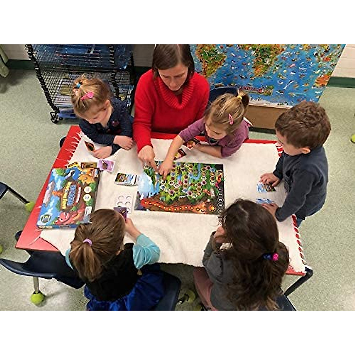 JH5 Baby Dinosaur Rescue! Cooperative Dinosaur Race Board Game for Kids Ages 4+ Easy to Learn and Great for Family Game Night