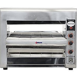 Omcan 11387 Conveyor Commercial Restaurant Counter Top Pizza Baking Oven TS7000