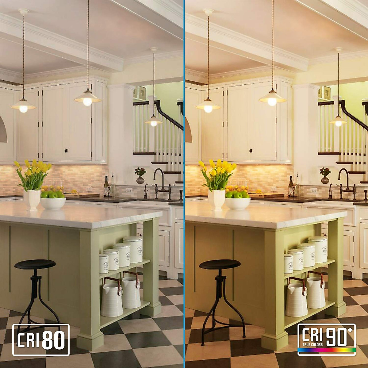 TORCHSTAR Dimmable A21 LED Light Bulbs, CRI 90, Super Bright LED Light Bulb 100W Equivalent, 17W, UL & Energy Star Listed, 25,000hrs, E26 Standard Base, No Flicker, 1600lm, 2700K Soft White, Pack of 2