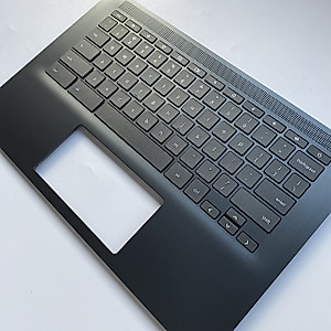 Replacement for HP Chromebook 14 G6 CB14G6 CelN4000 15.6" Laptop Upper Case Palmrest Keyboard Assembly Part L90459-001