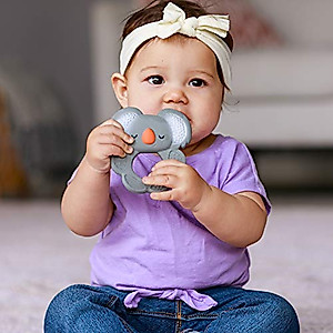 Infantino Squeeze & Teethe Textured Teether, Koala