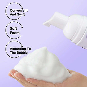 CL CAMILLASH Lash Cleanser For Extensions,Eyelash Wash Shampoo Kit Remover With Bath Brush,Oil & Sulfate Free Rose Extract For Salon and Home Use(60ml)