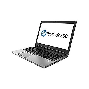 HP Laptop 15 Inch 650 G1 Intel Core i5 4200M 2.5GHz 8GB DDR3 Ram 500GB Hard Drive Windows 10 Pro (Renewed)