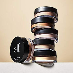 e.l.f. Matte Setting Powder, Creates A Soft Blur Matte Finish, Smooths Fine Lines & Imperfections, Helps Makeup Last Longer, Vegan & Cruelty-Free