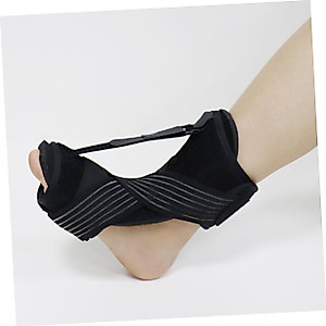 DOITOOL 1 Set ankle fixed brace night sleeping foot splint Achilles Tendonitis Foot Brace Plantar Fasciitis sleep sock night splint Foot Fracture Brace arch of foot support frame