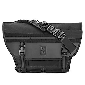 Chrome Industries Mini Metro Messenger Bag, Crossbody Backpack for Women and Men, 13-inch Laptop Satchel, Water Resistant, 20.5 L, Night