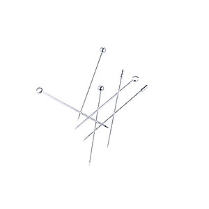 I-MART Stainless Steel Cocktail Picks Martini Picks Set (Pack of 15)