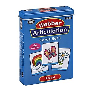 Super Duper Publications | Articulation R Sound Fun Deck | Vocabulary and Language Development Flash Cards | Educational Learning Materials for Children