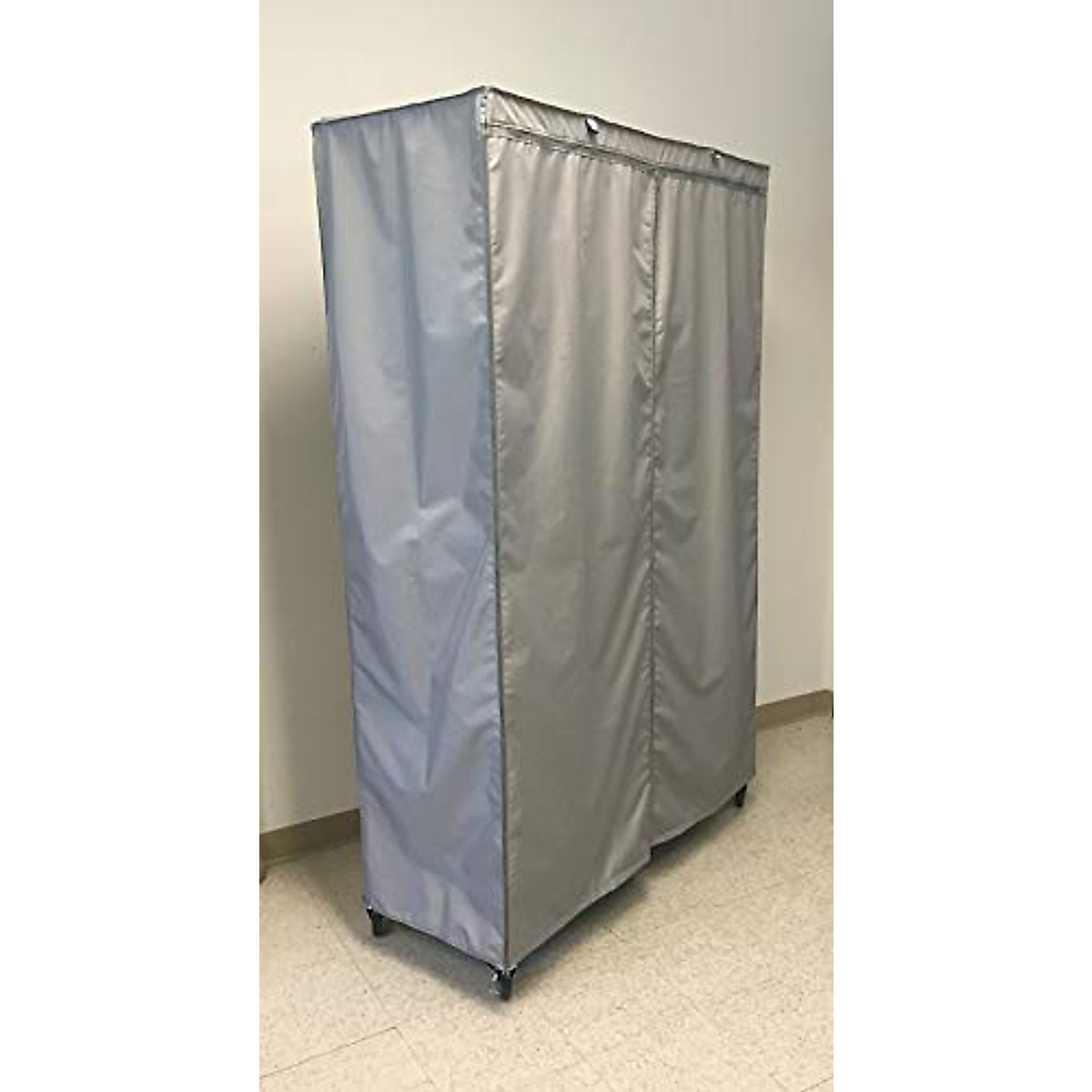 Formosa Covers Storage Shelving Unit Cover, fits Racks 60" Wx18 Dx72 H (Cover only Grey Color)