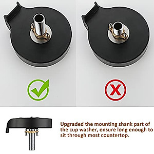 FROPO Kitchen Sink Glass Rinser Black Kitchen Bottle Washer Cup Cleaner for Kitchen Sink - Bar Glass Washer for Baby Bottle, Kitchen Cups, Kitchen Sink Automatic Flushing Device