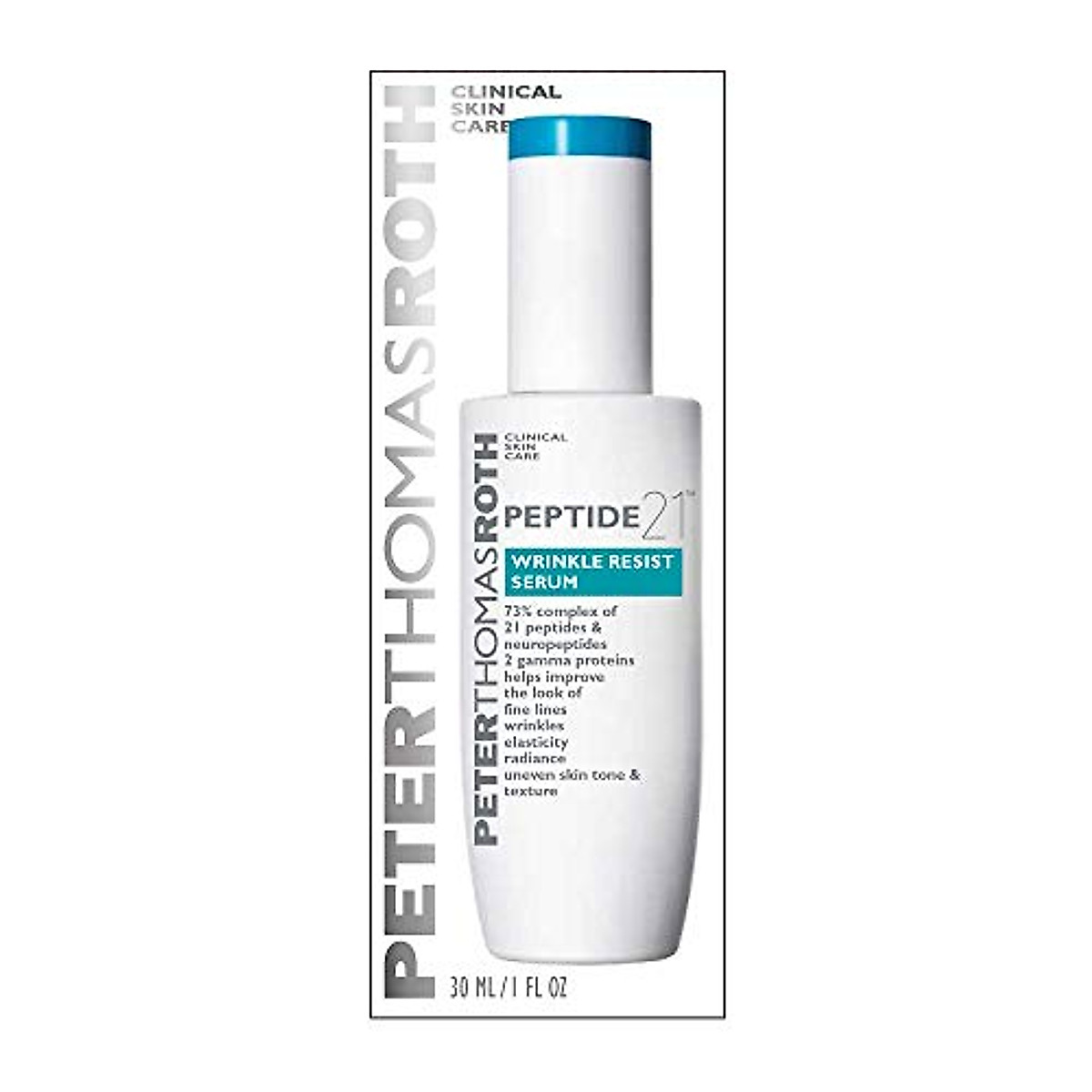 Peter Thomas Roth | Peptide 21 Wrinkle Resist Serum | Peptides and Neuropeptides Help Improve the Look of Fine Lines, Wrinkles, Elasticity, Radiance, Uneven Skin Tone and Texture