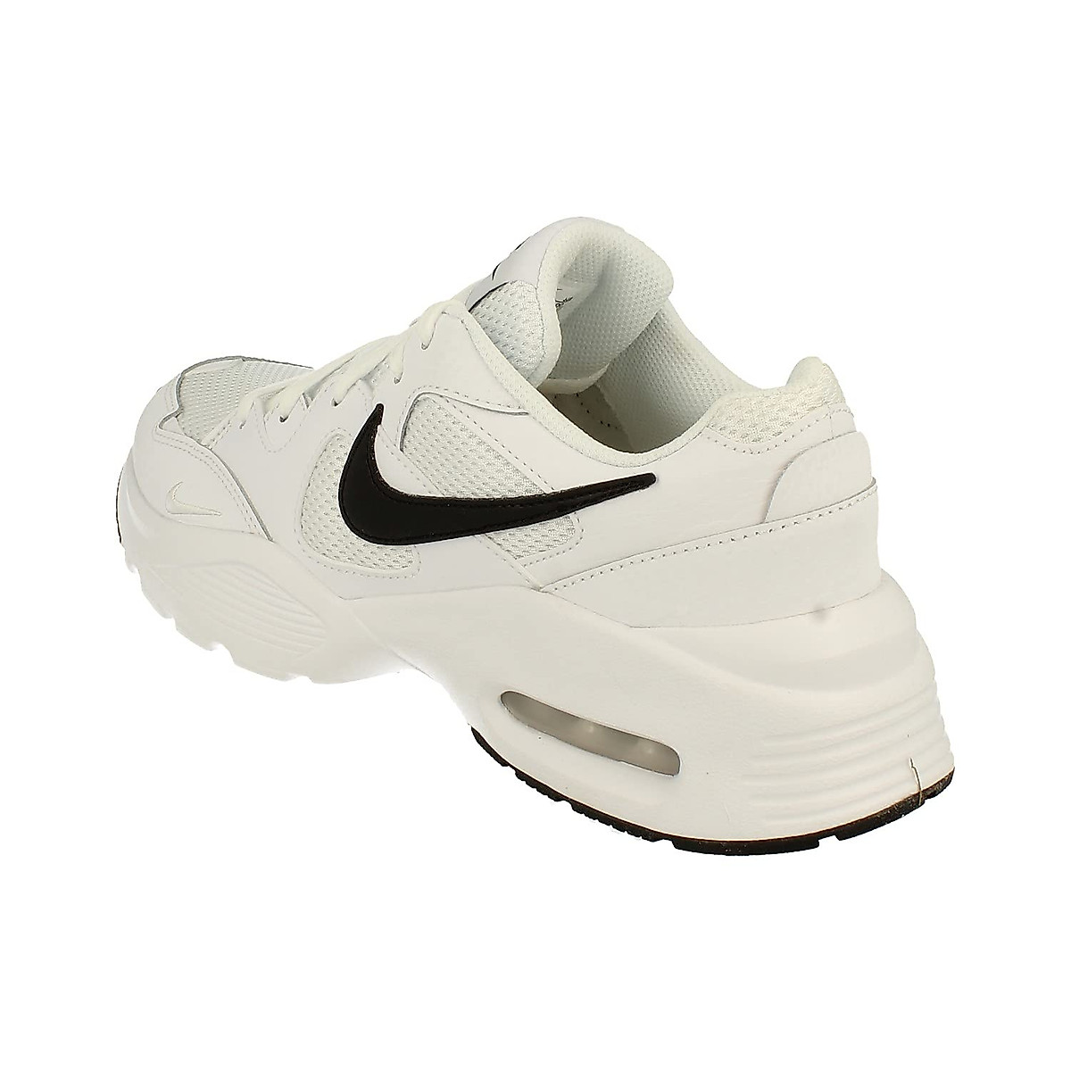 Nike Womens Air Max Fusion Running Trainers CJ1671 Sneakers Shoes (UK 7.5 US 10 EU 42, White Black 100)