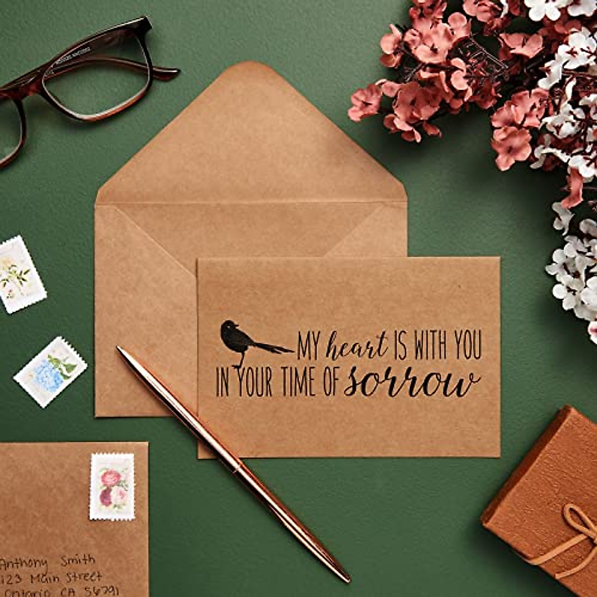 36 Pack Assorted All Occasion Cards with Envelopes in 36 Unique Designs for Birthdays, Congratulations, Sympathy, Thank You (Kraft Paper, 4x6 In)