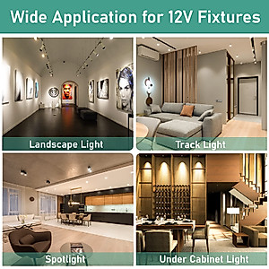 Aluxcia 3W MR11 GU4.0 LED Light Bulbs 12V, G4/GU4/GZ4 Bi-Pin Base LED Spotlight 35W MR11 GU4 Halogen Replacement for Track, Landscape, Cabinet, Recessed Lighting Warm White 3000K, 2-Pack…