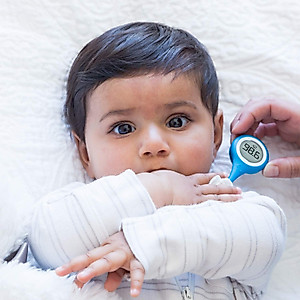 Kinsa Smart,Fever, Digital Medical Baby, Kid and Adult Termometro - Accurate, Fast, FDA Cleared Thermometer for Oral, Armpit or Rectal Temperature Reading - QuickCare