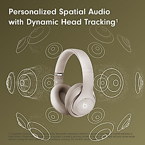 Beats Studio Pro - Wireless Bluetooth Noise Cancelling Headphones - Sandstone (Renewed Premium)