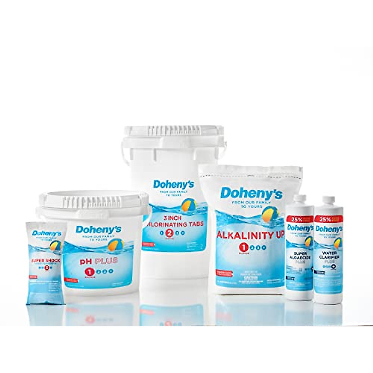 Doheny's Calcium Plus | Raise Your Calcium Hardness Level | Pro-Grade Granular/Flake Calcium Chloride | Low Calcium Hardness Levels Lead to Corrosion & Staining On Pool Surfaces and Fixtures | 25 LB