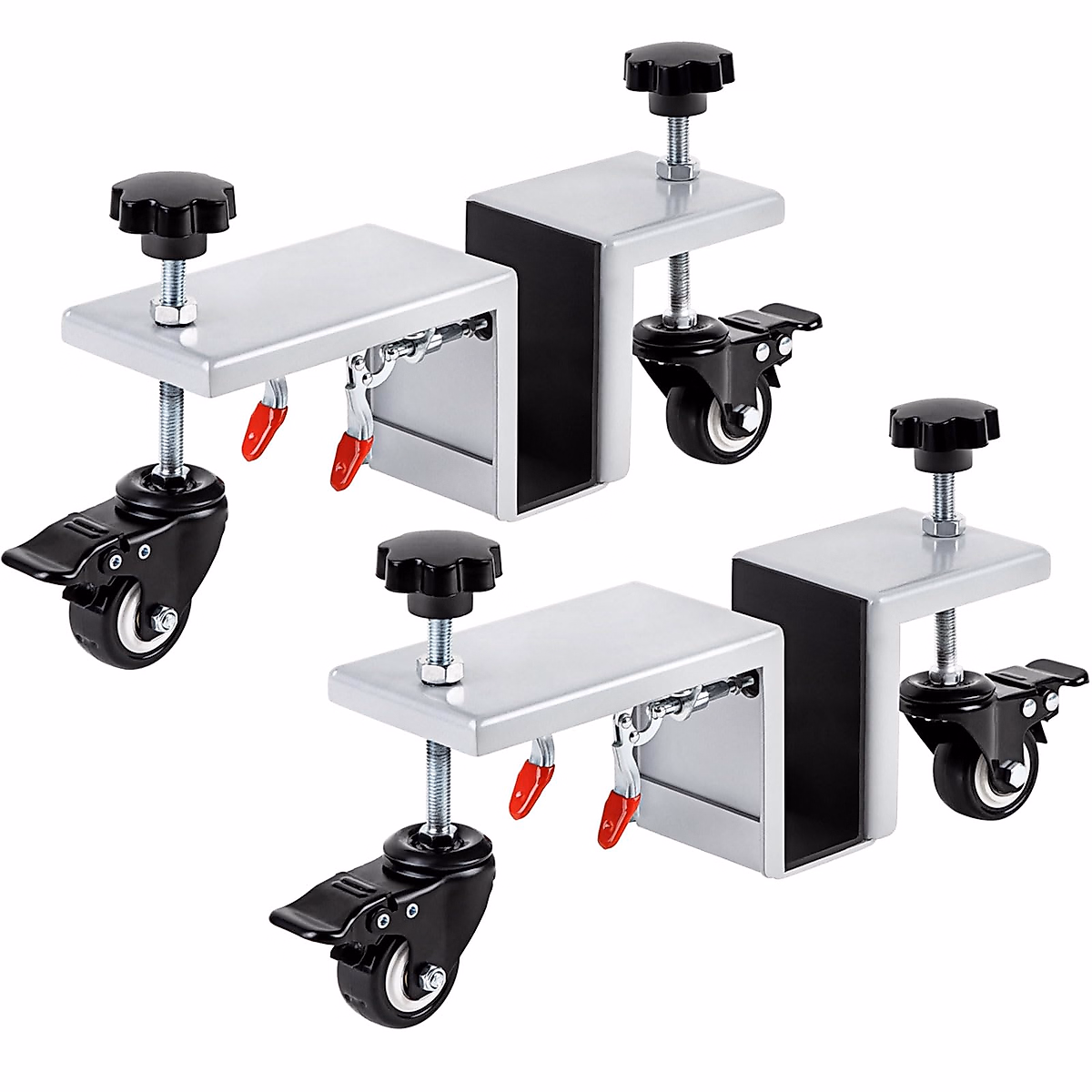 KodMtiz Door Installation Kit, Heavy Duty Door Board Dolly for 1-3/8" and 1-3/4" Pre-Hung, Slab, and Front Doors, Stainless Steel Installation Tool Kit for Commercial & Residential Use